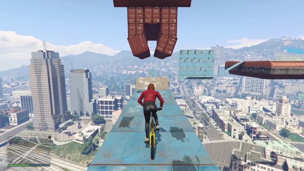 Gta 5 bmx race Hell Brothers 1-2 Isabella Bounce is back - YouTube