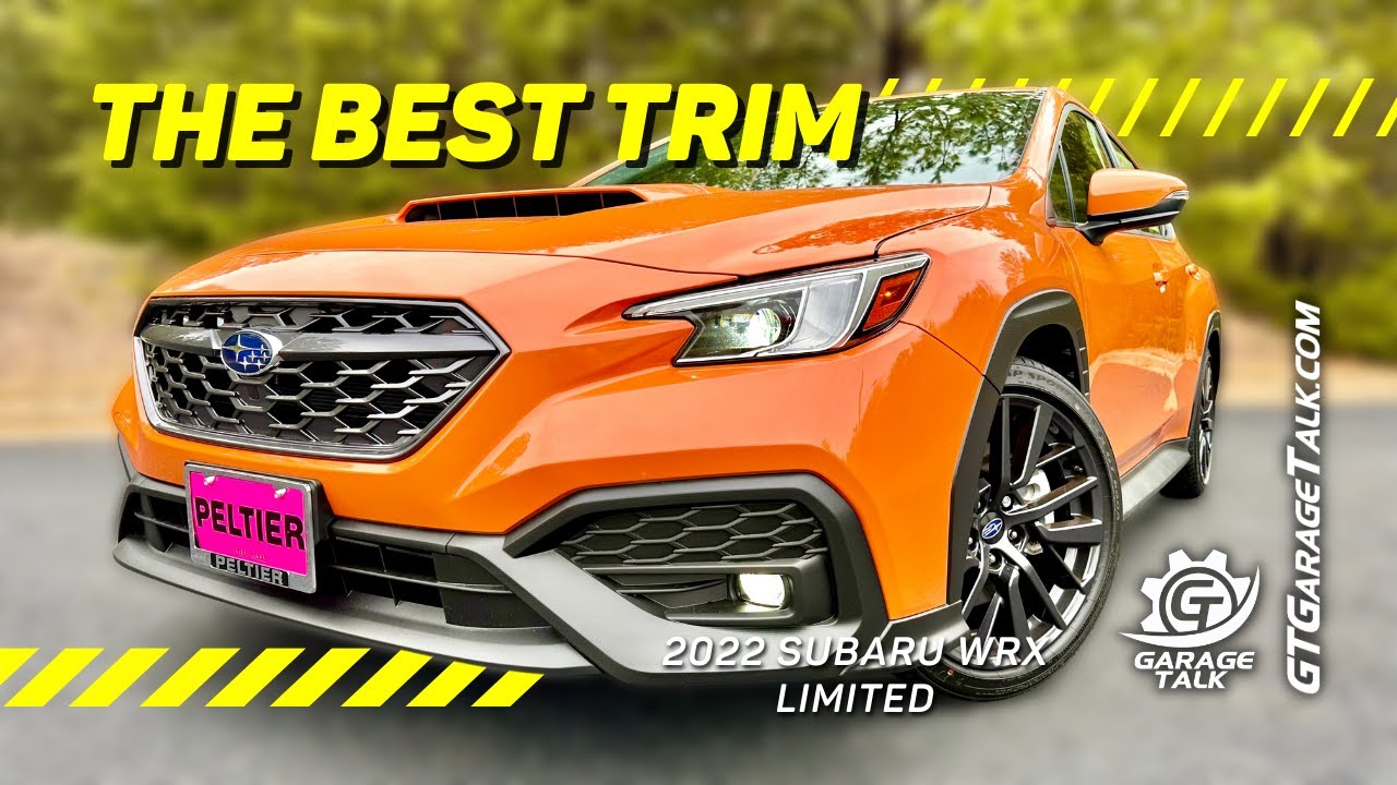 Subaru WRX Limited: The BEST Trim - YouTube