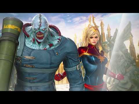Requested MARVEL VS. CAPCOM: INFINITE Nemesis T-Type and Captain Marvel ...