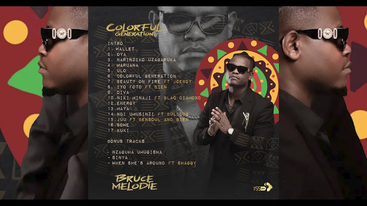 Bruce Melodie - #COLORFULGENERATION Full Album Playlist - YouTube