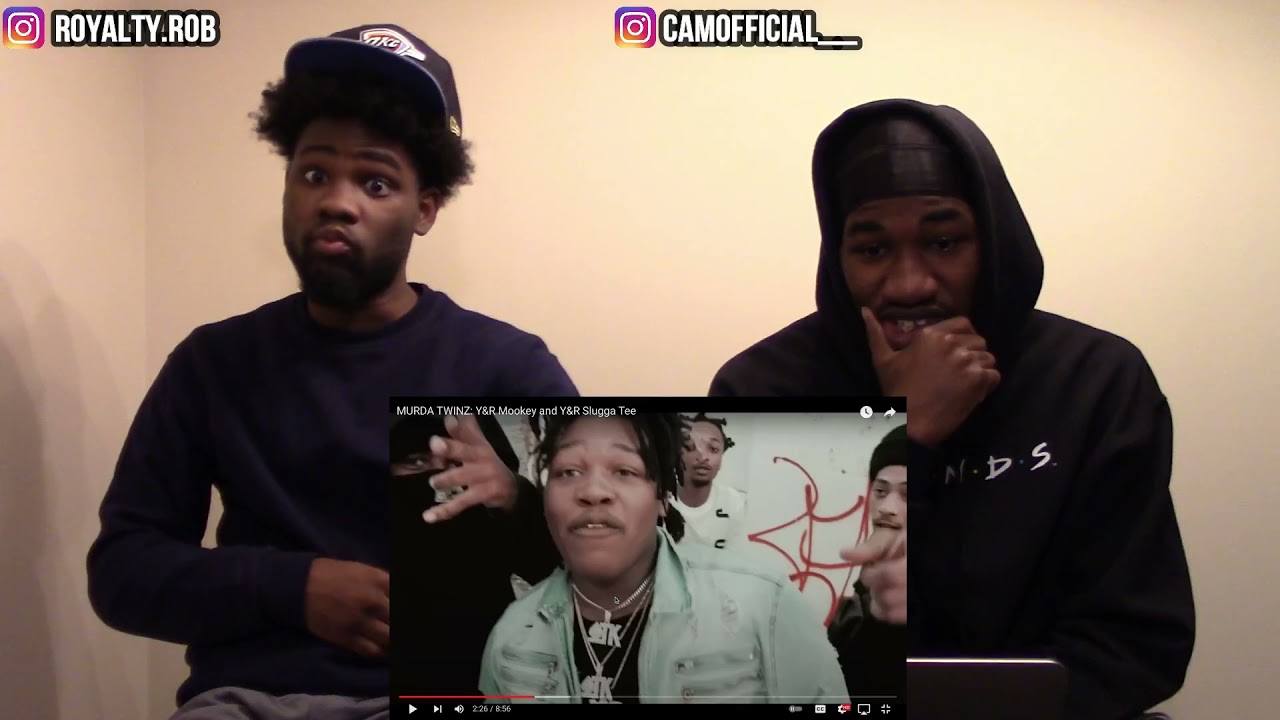MURDA TWINZ: Y&R Mookey and Y&R Slugga Tee Reaction - YouTube