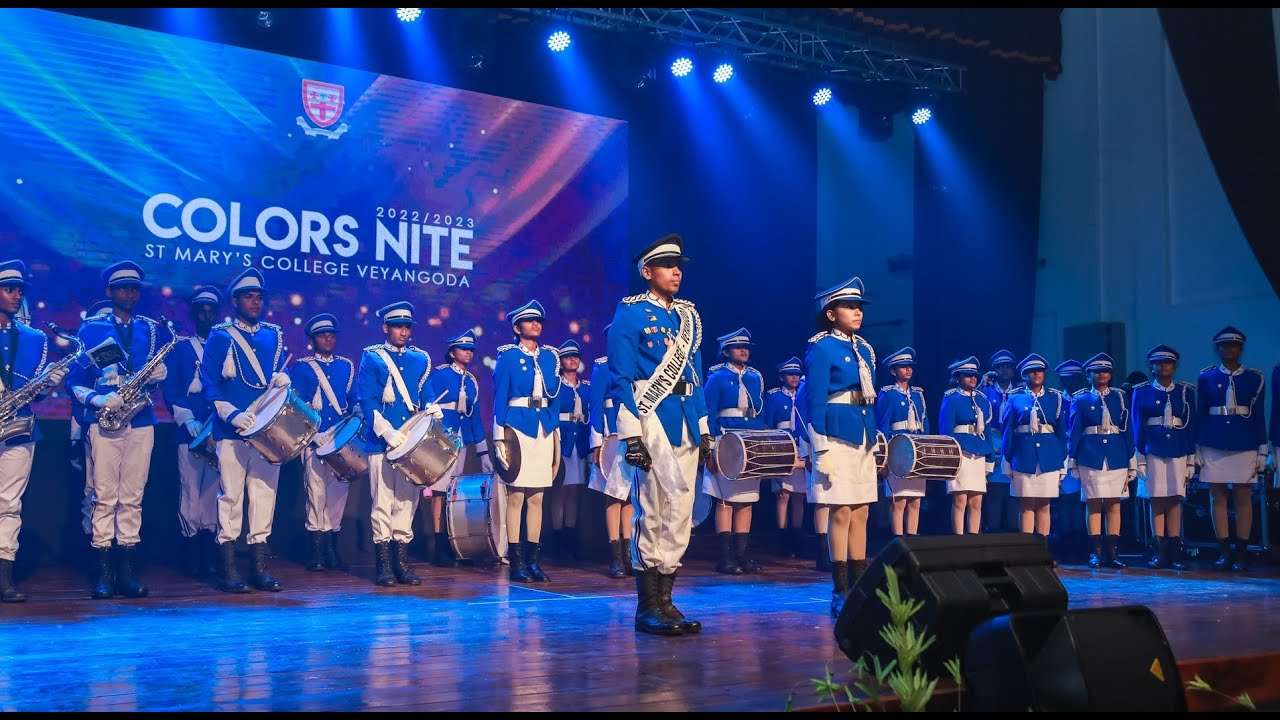COLORS NITE | Eastern and Western Cadet Band | Stage Performance - YouTube