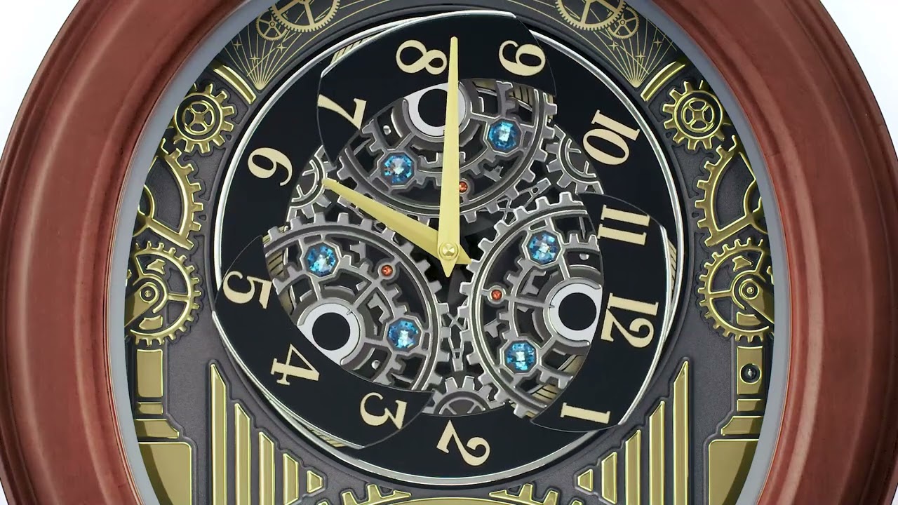 QXM392BRH SEIKO Pipes and Chimes Melodies in Motion - YouTube