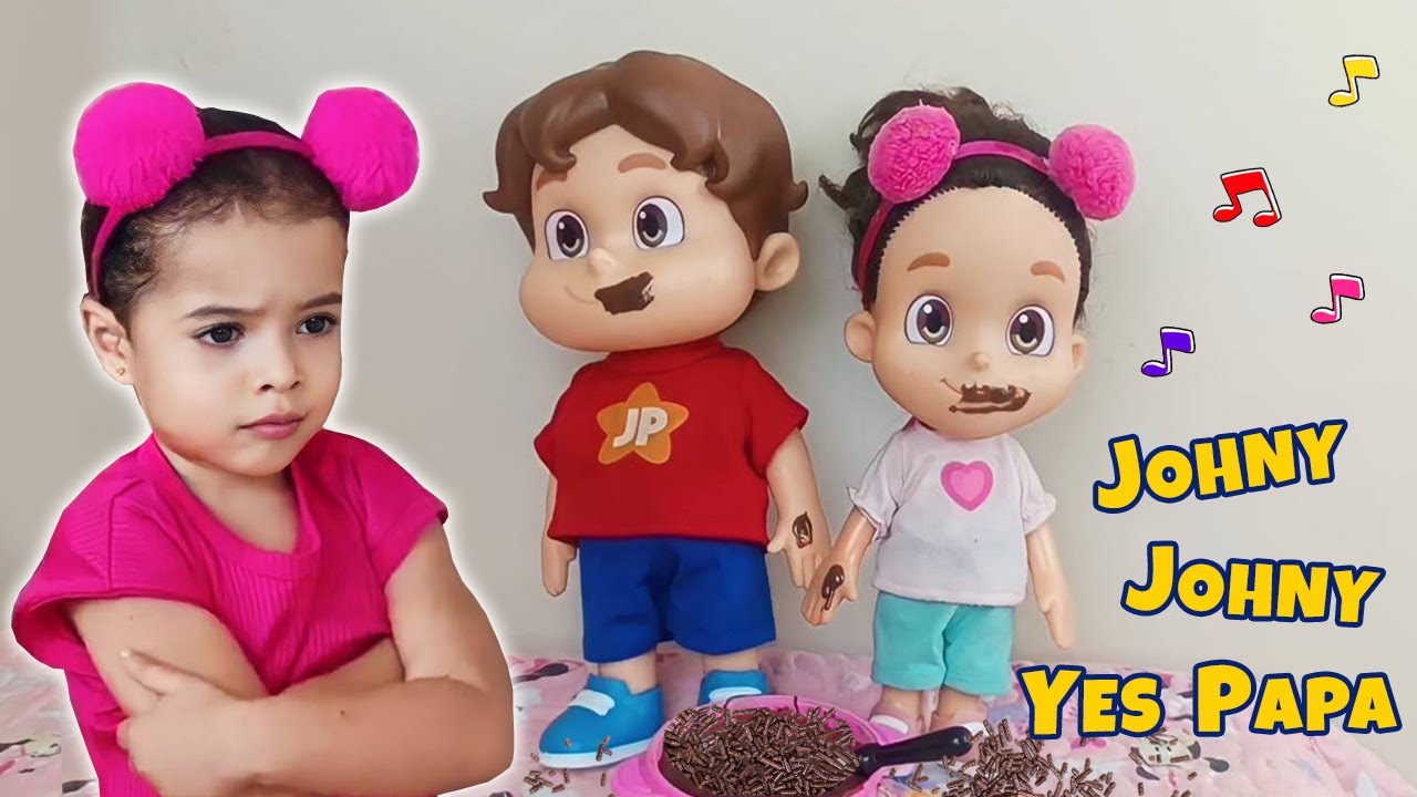 Johny Johny Yes Papa | Clara e Bonecos Maria Clara e JP 👶 THE BEST Song ...