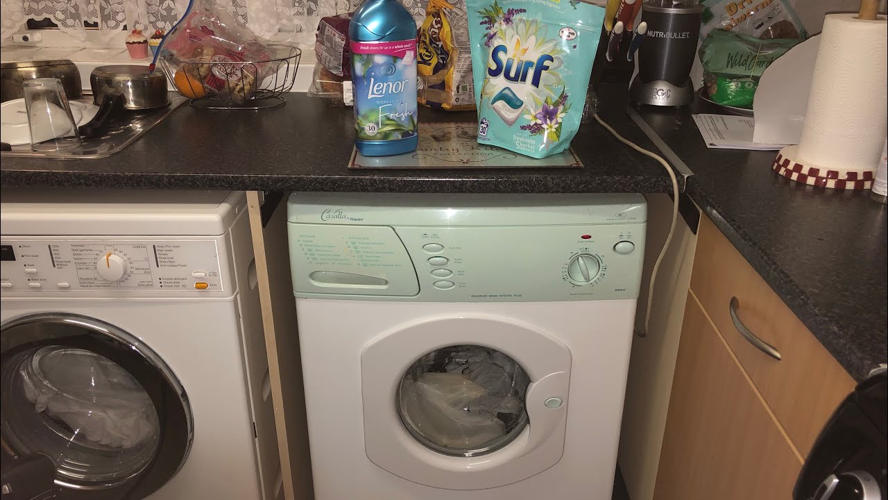 Casatta by Hotpoint WM63 Aquarius 1100 - Bedding with Surf Pods - YouTube