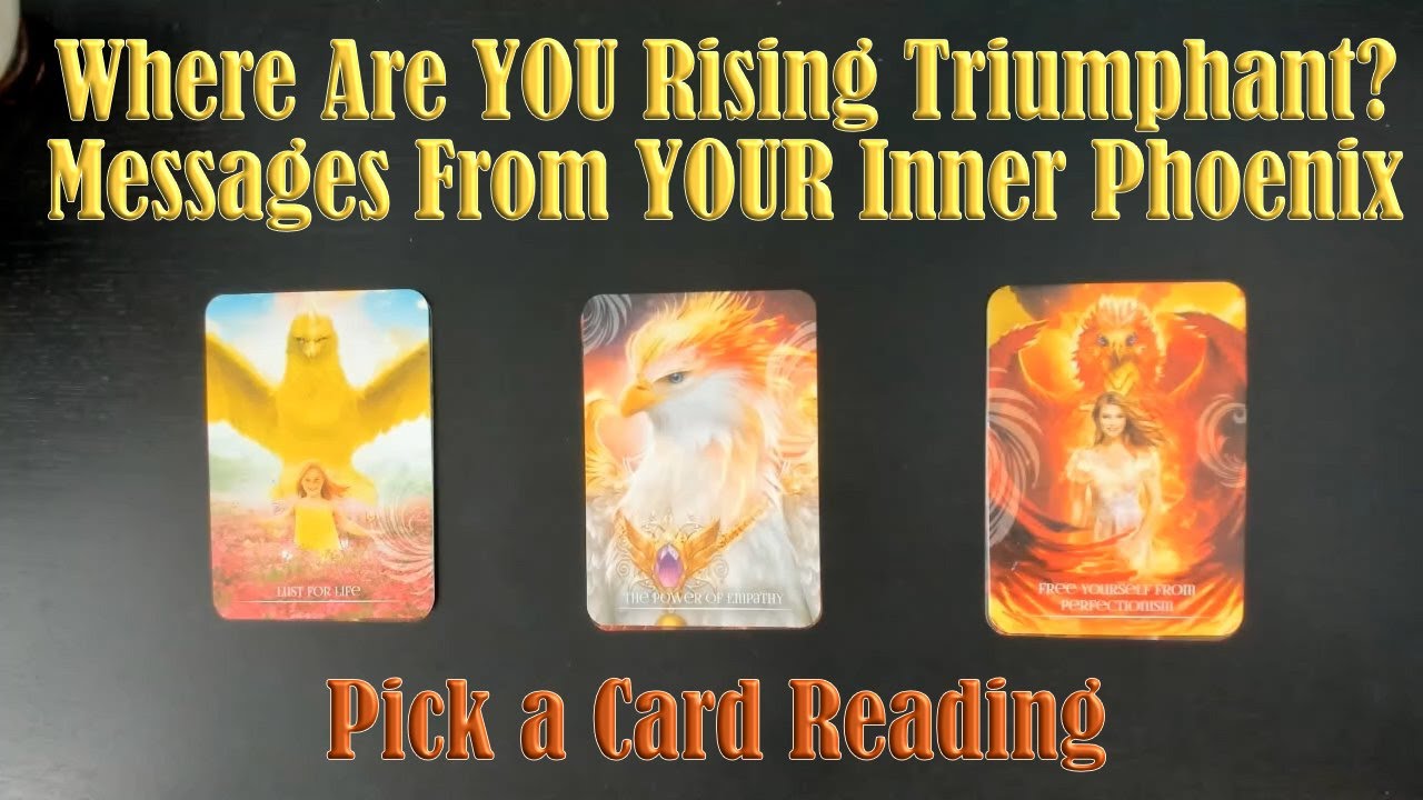 WHERE ARE YOU THE PHOENIX ARISING? HOW YOU WILL BE TRIUMPHANT NOW! PICK A CARD - YouTube