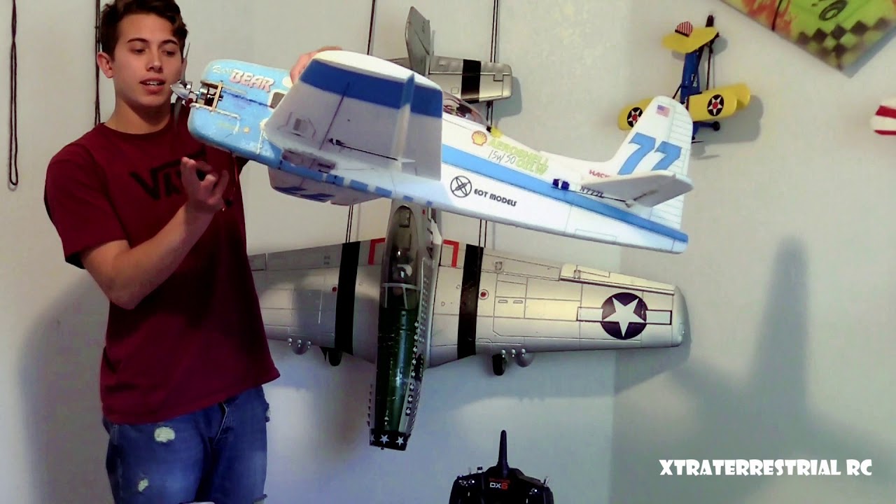 EOT Models Rare Bear Review and Flight - YouTube