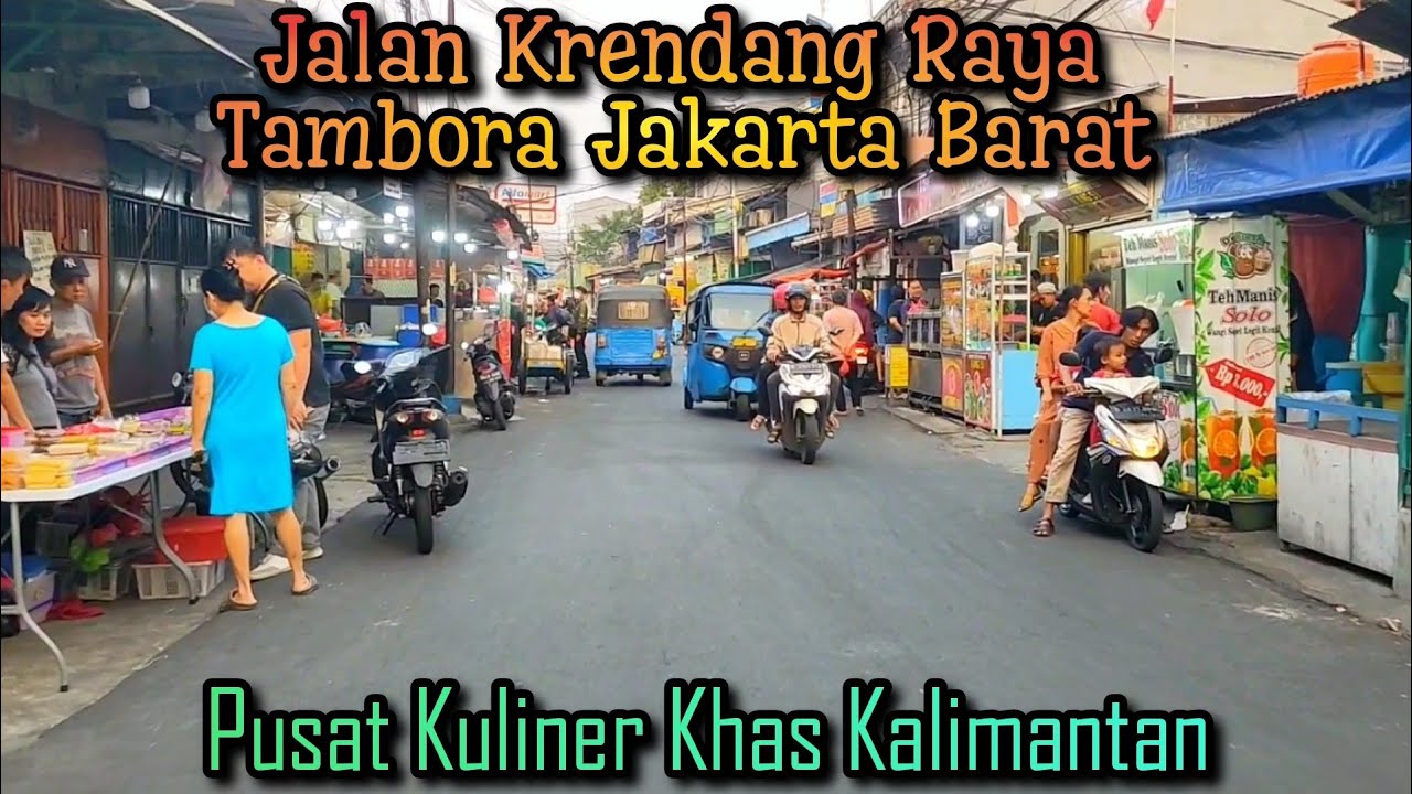 Jalan Krendang Raya Tambora Jakarta Barat||Cinematic Motovlog - YouTube
