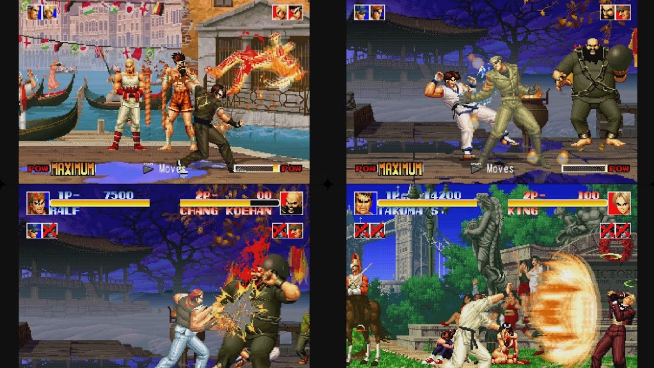 KOF '94 all Super Desperation Moves - YouTube