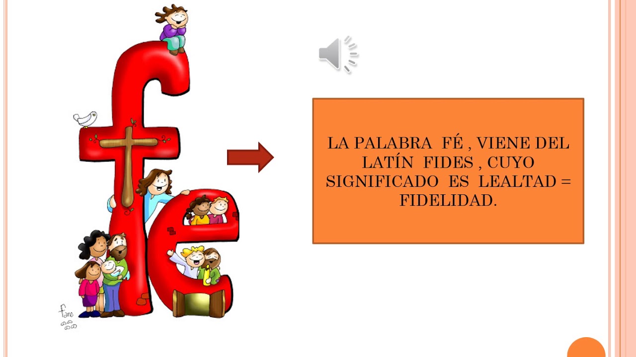 LA FE,DON DE DIOS 1SEC - YouTube