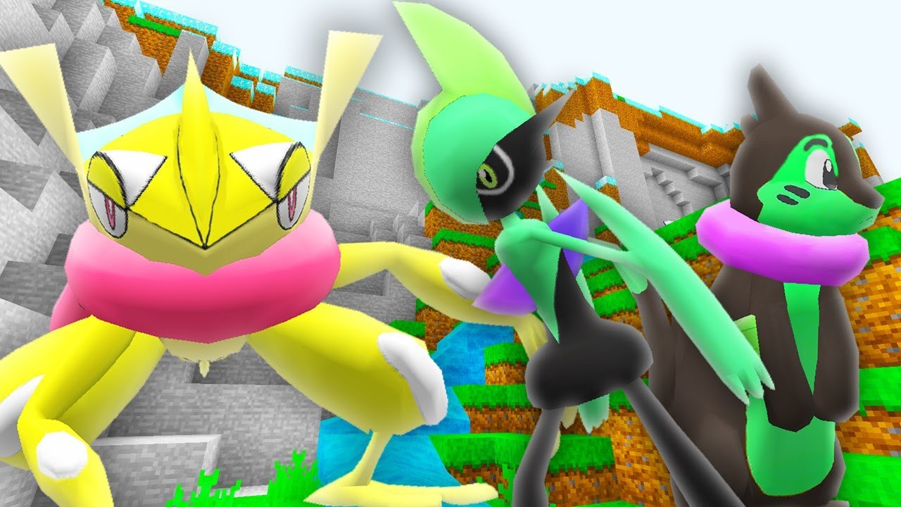 Minecraft Pixelmon ★ GRENINJA & RADIOACTIVE POKEMON! (Minecraft Pokemon ...