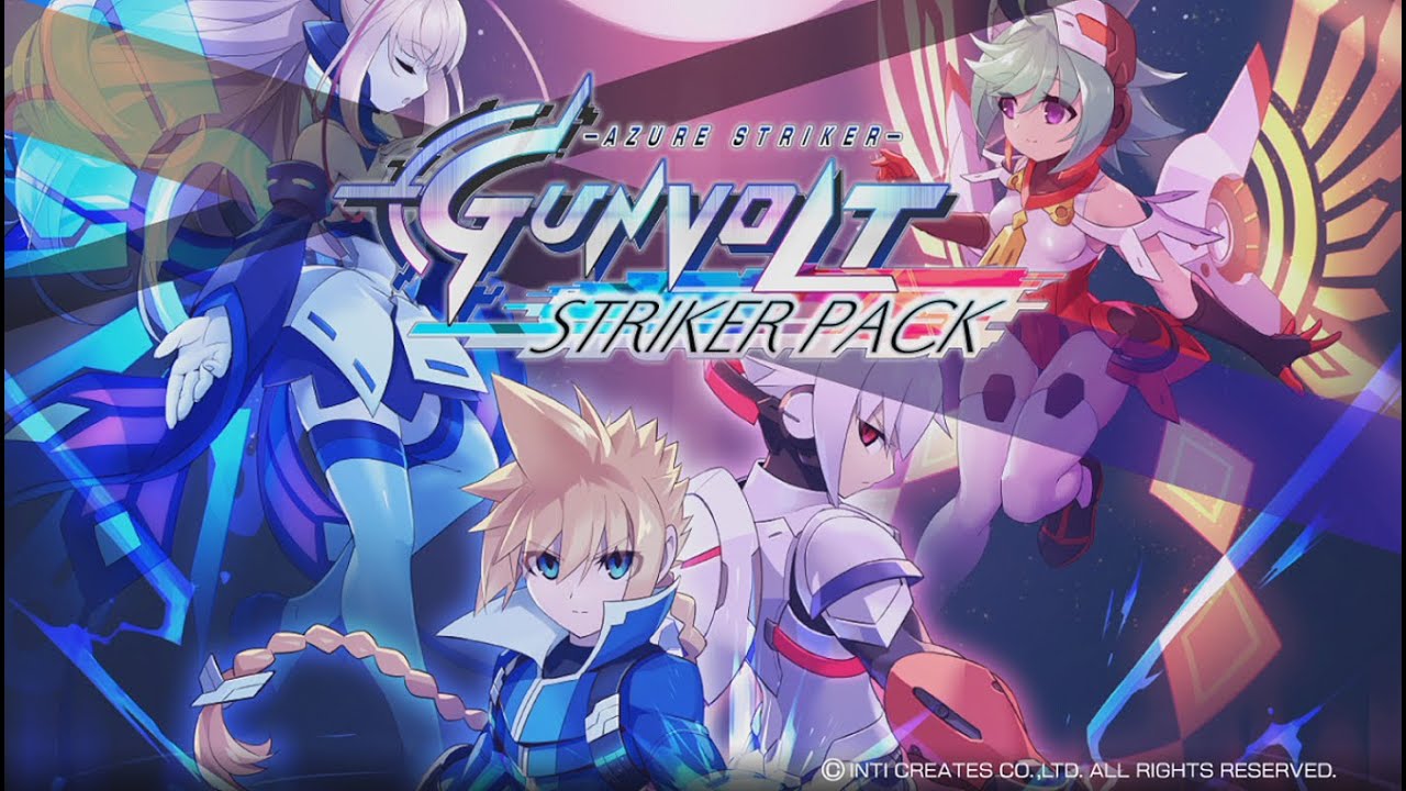 [PS4][K]푸른 뇌정 건볼트 1 (Azure Striker Gunvolt 1) - 1 - YouTube