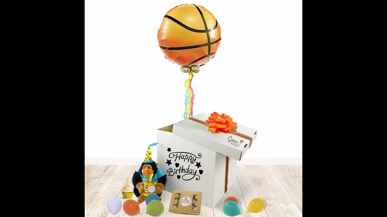 Surprise Balloon Box unboxing with musical plush. - YouTube