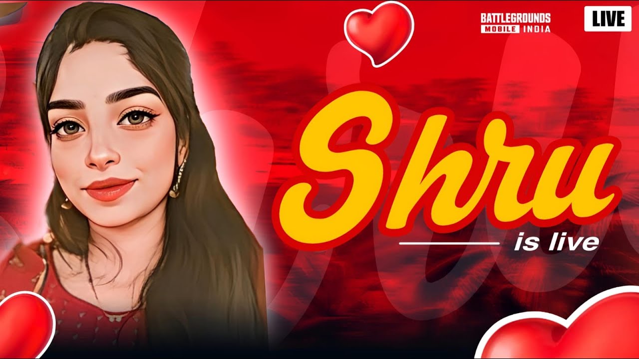 1v1 TDM ROOM TEAMCODE ONLY | Live with SHRU GAMING | #girlgamer #facecam #bgmilive #shru - YouTube