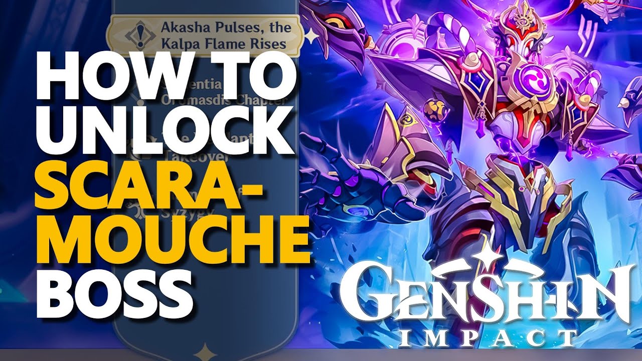 How to unlock Scaramouche Boss Genshin Impact - YouTube