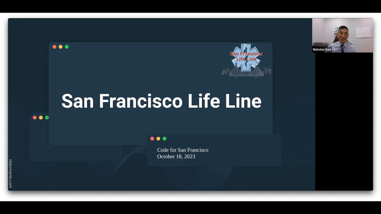 Project Kick-off Oct 2023 - San Francisco Life Line - YouTube