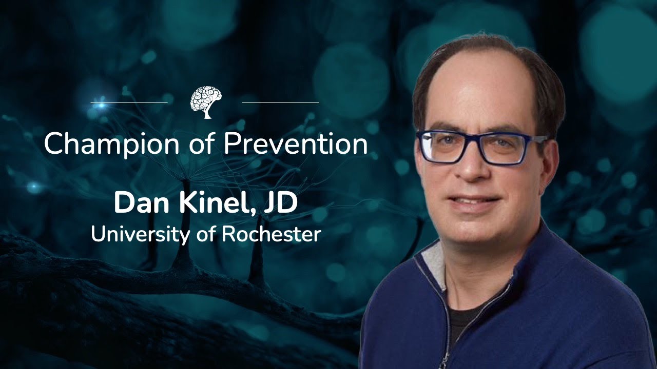 Dan Kinel - Champion of Prevention - Brain & Environment Symposium ...