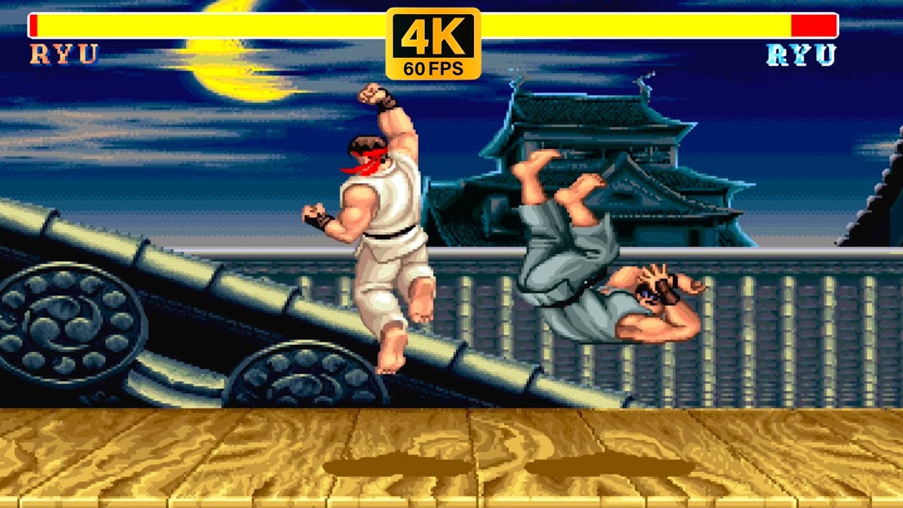 RYU Gameplay Street Fighter II' Champion Edition (Hardest) 4K 60 FPS ...