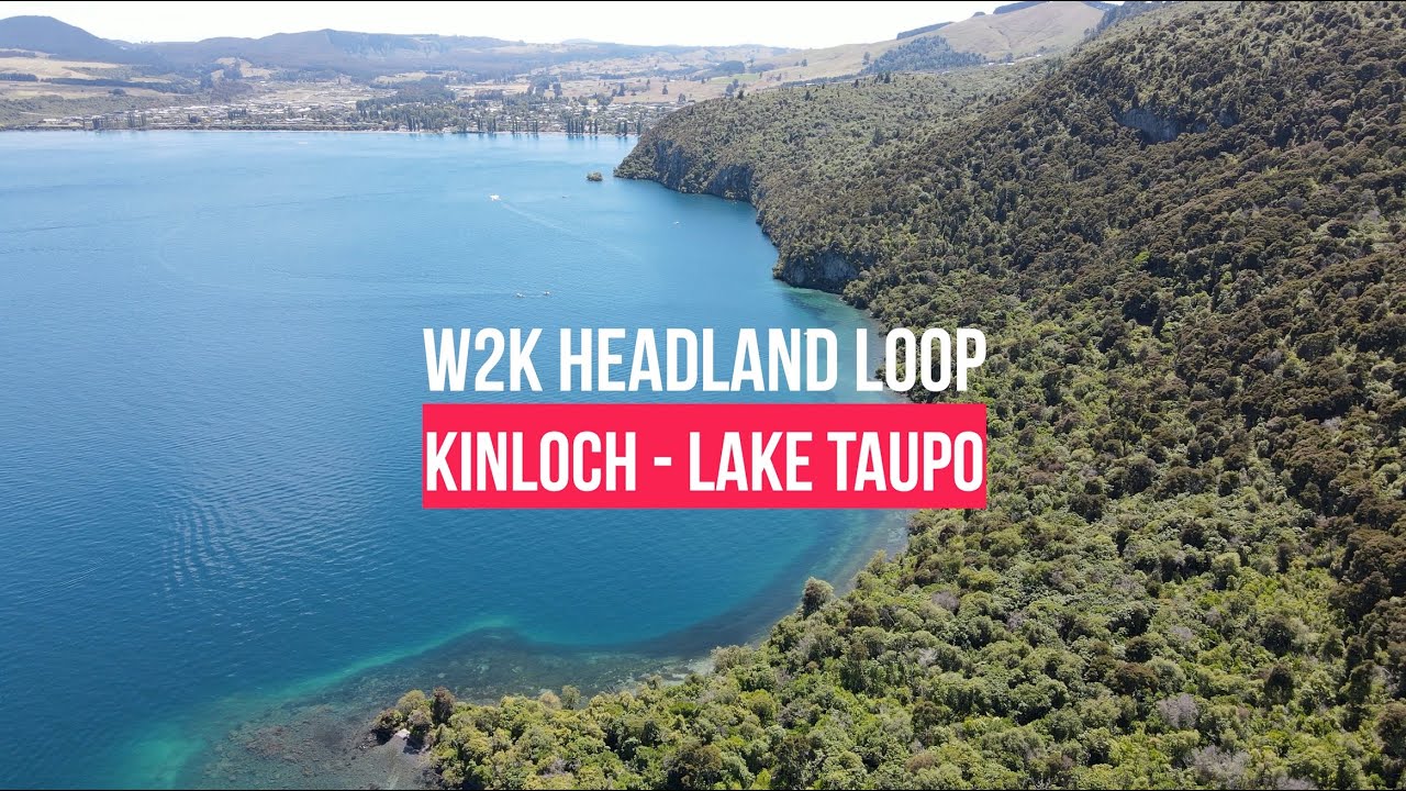 Riding the Taupo - Great Lake MTB Trails W2K Headland Loop - 4K - YouTube