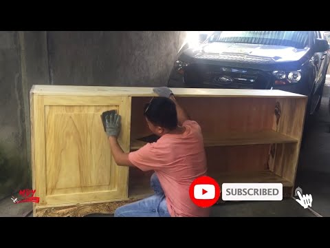 Paano Mag Varnish Gamit ang Wood Bleach | Easy DIY Wood Varnishing for ...