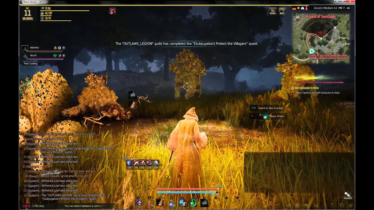 Black Desert Online - Dim Tree Spirit, az Ent háborúba ment... - YouTube