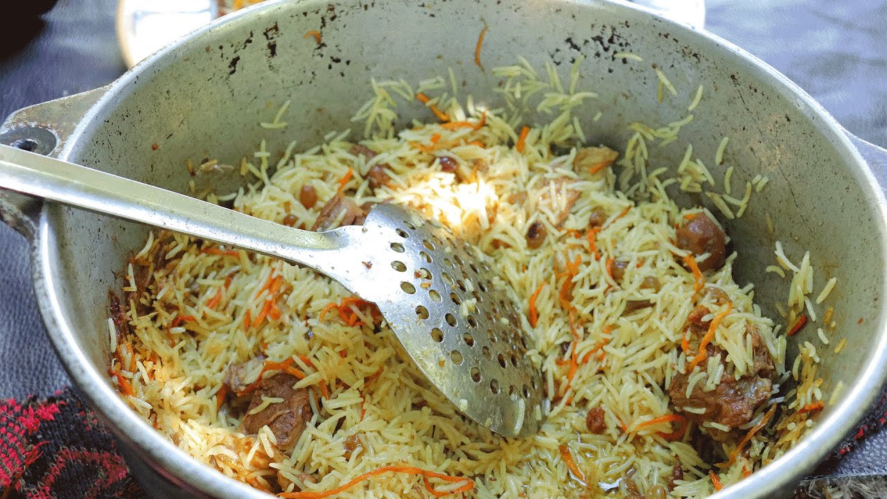 How to Cook delicious rice with mutton - YouTube