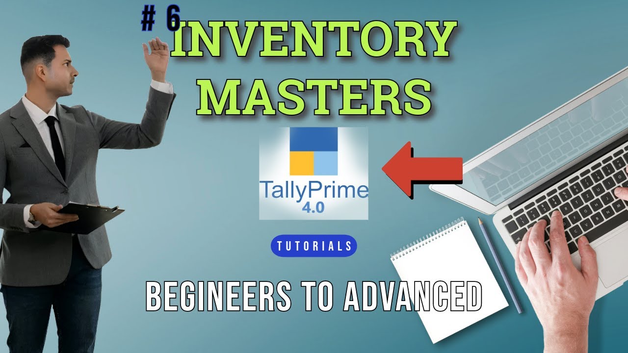 TALLY PRIME 4.0 INVENTORY MASTERS CREATION | टैली में Inventory Master कैसे बनाएं ? - YouTube