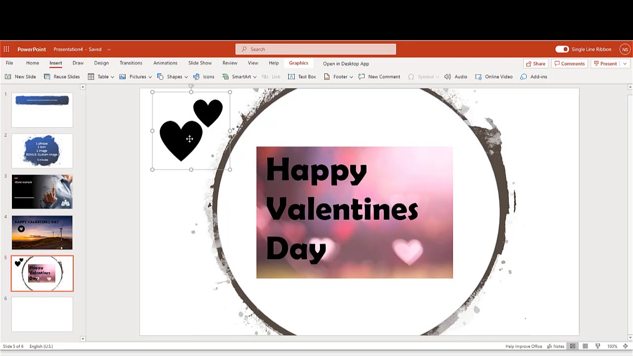 EDUProtocols Valentine's Day Activity in Microsoft PowerPoint - YouTube
