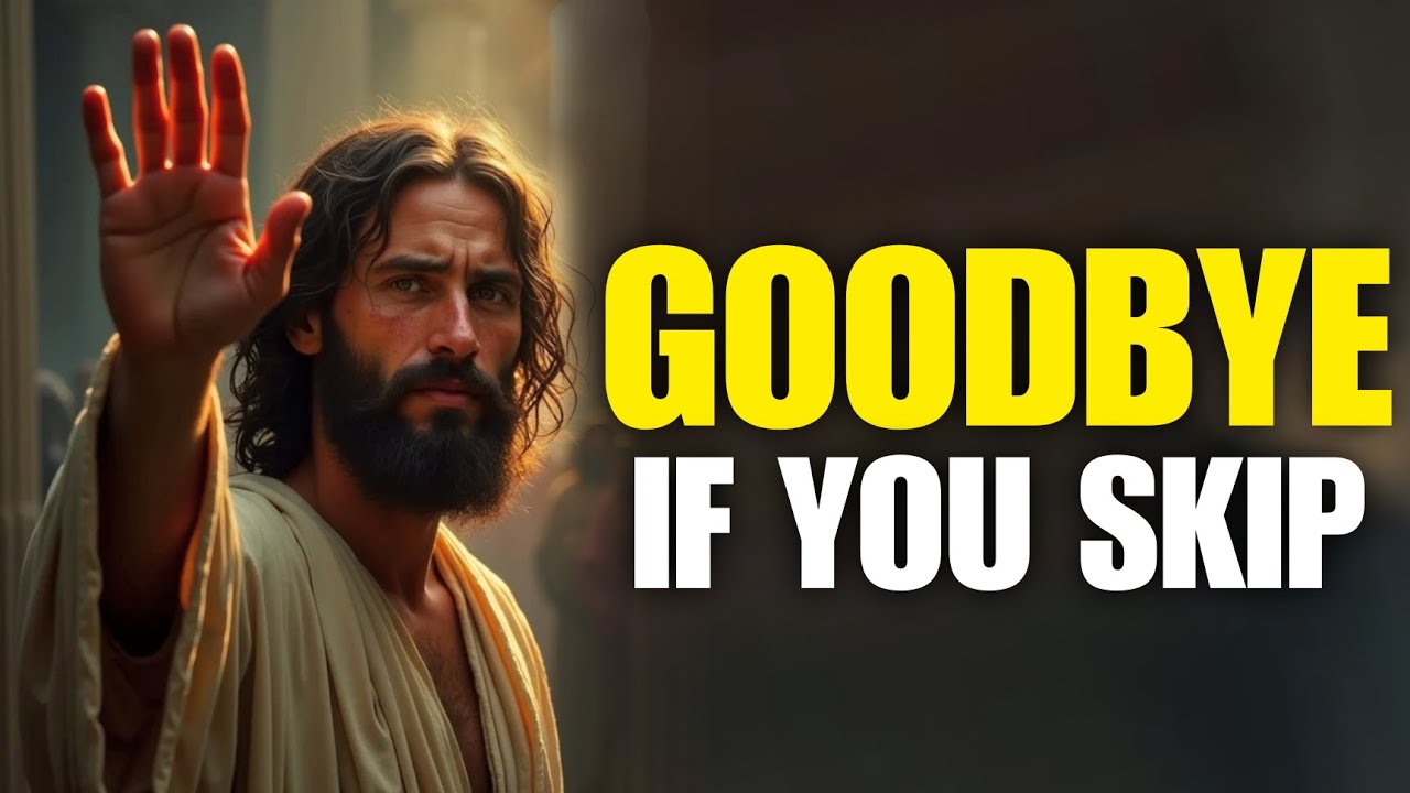 ️God Says: GOODBYE IF YOU SKIP😭⬆️ | God's Message Today | Biblical ...