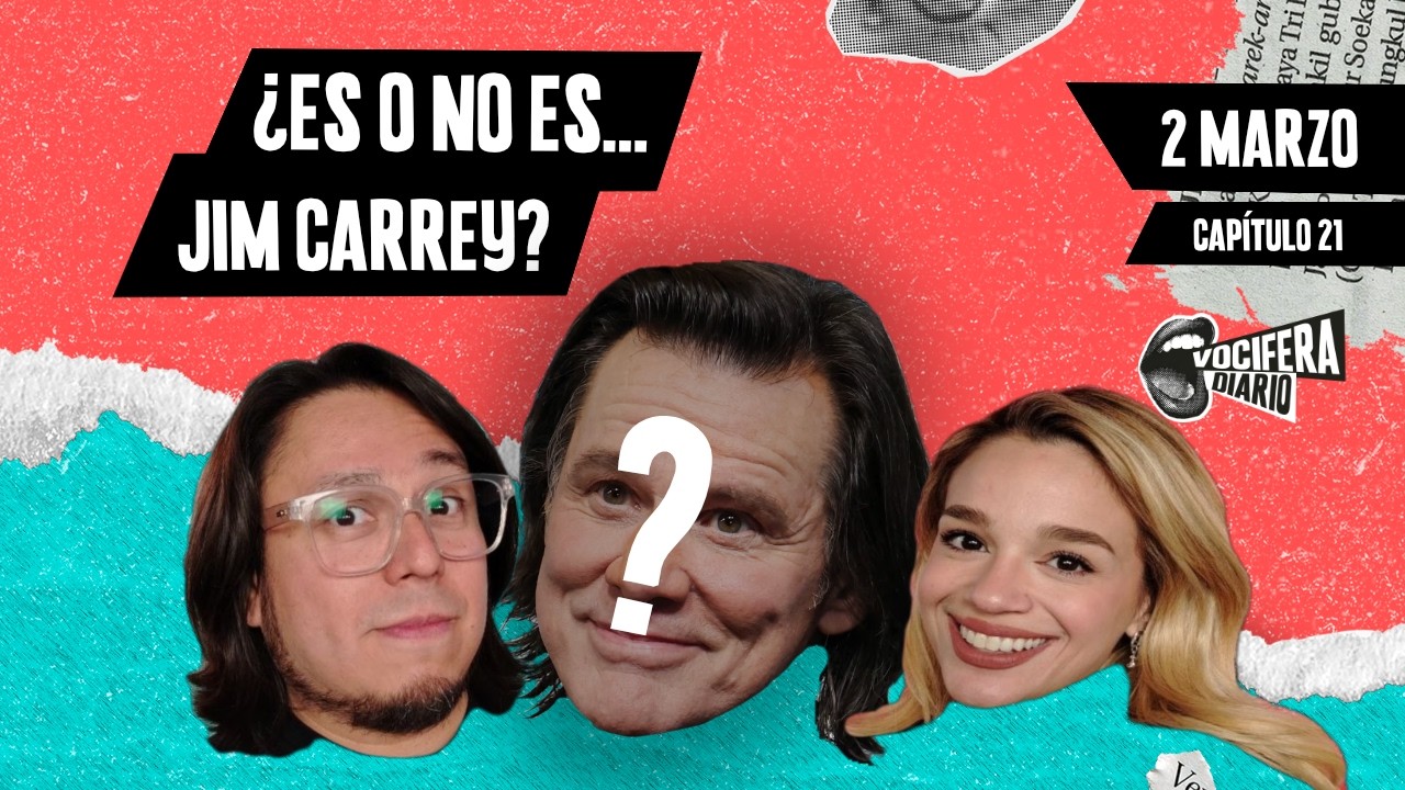 Vocifera Diario 02/03/2026 - ¿ES O NO ES, JIM CARREY? - YouTube