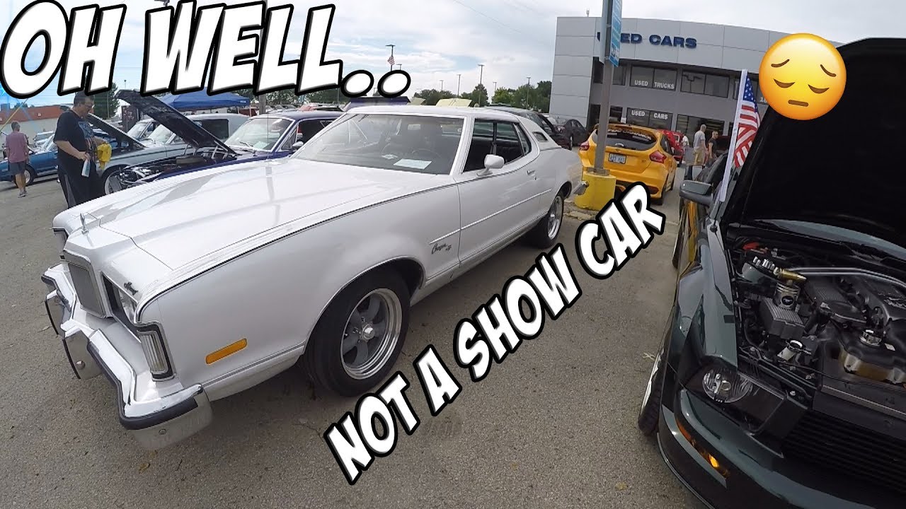 Ford Car Show!! Took My 76 Mercury Cougar XR7 - YouTube