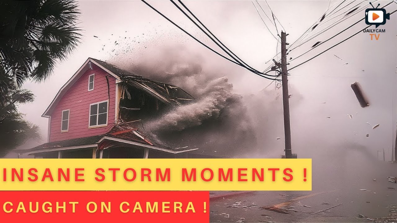 Terrifying Tornado Footage & Powerful Air Storms | Real Extreme Weather ...