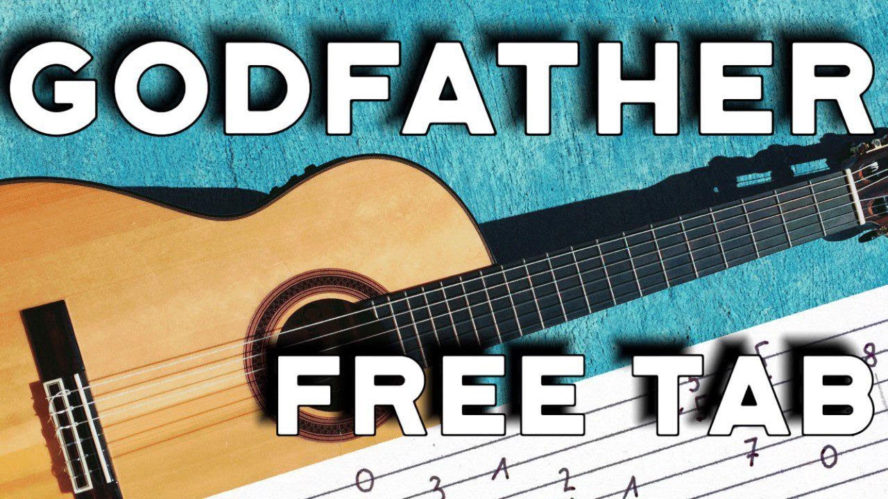 Godfather Theme free and easy guitar tab lesson - YouTube