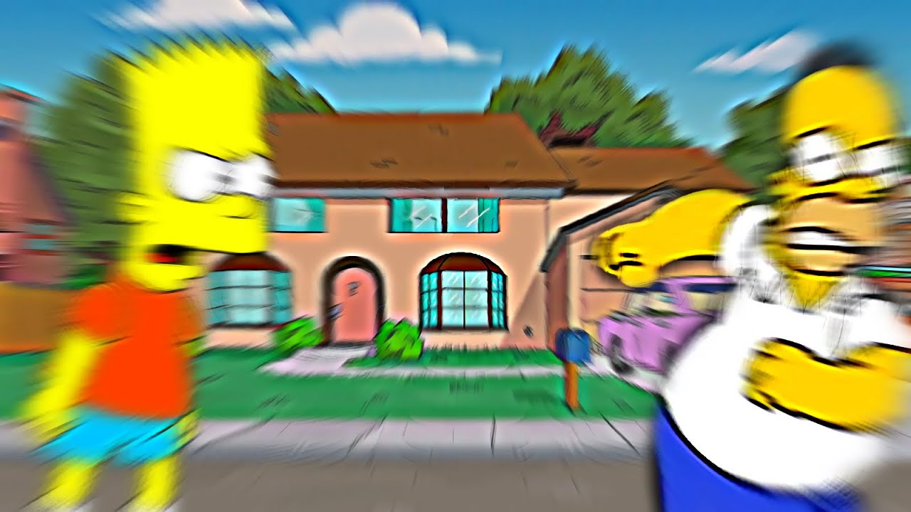 Bart didn’t like Homer Simpson for breaking his skateboard - YouTube