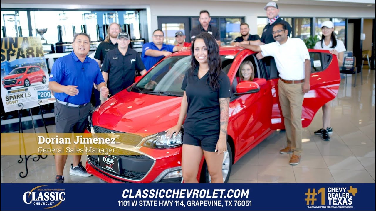 Spark Giveaway - Classic Chevrolet Grapevine - CLC0920 FB - YouTube