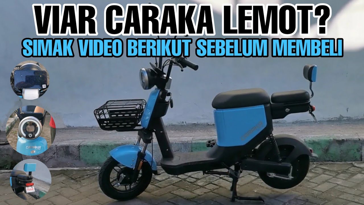Sepeda Listrik Viar Caraka | Review Lengkap Viar Caraka terbaru 2022 ...
