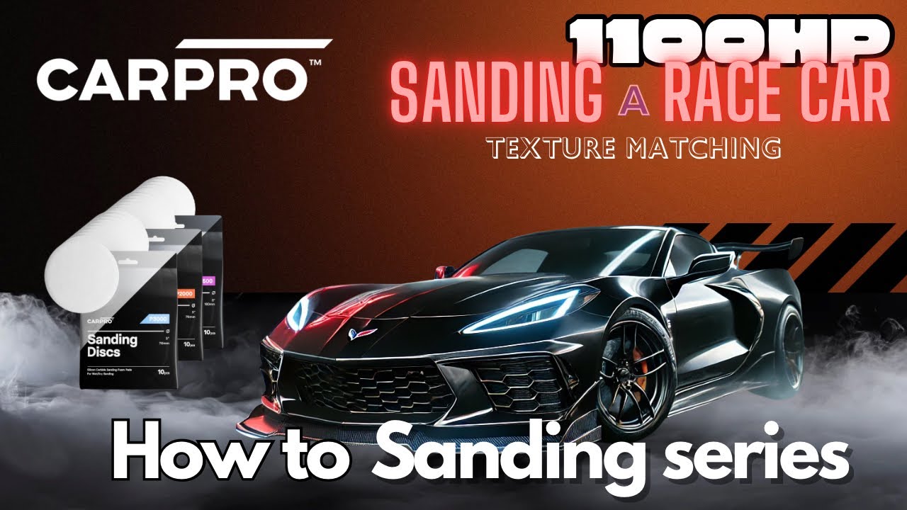 Sanding an 1100HP Track Monster with CarPro SIC Discs – Pro Tips - YouTube