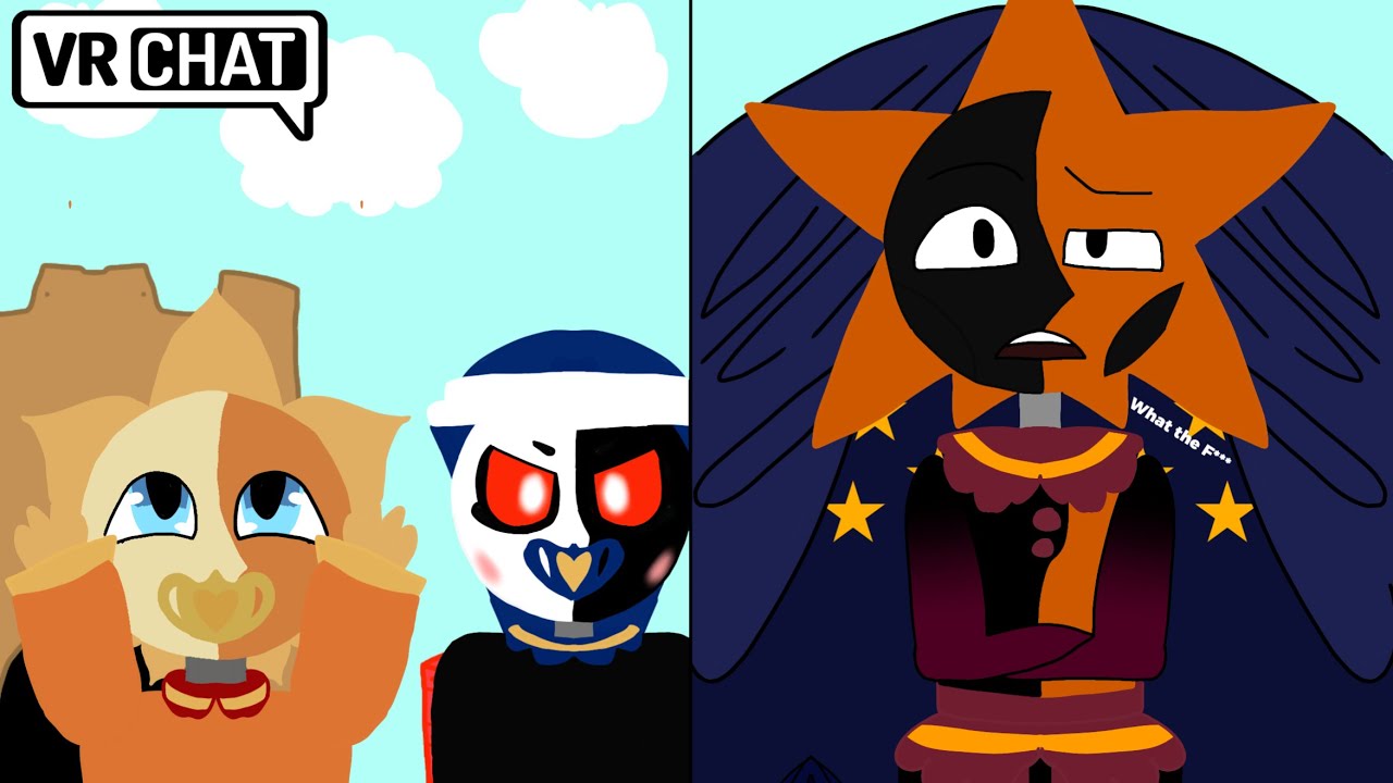 Eclipse meets sunny and moonie? IN VRCHAT - YouTube