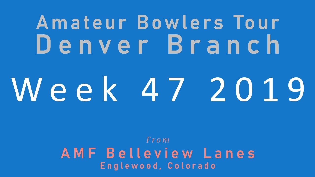 Denver ABT - Week 47 2019 Finals - November 24 - YouTube