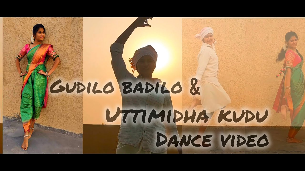 uttimidha kuda and gudilo badilo song dance performance - YouTube