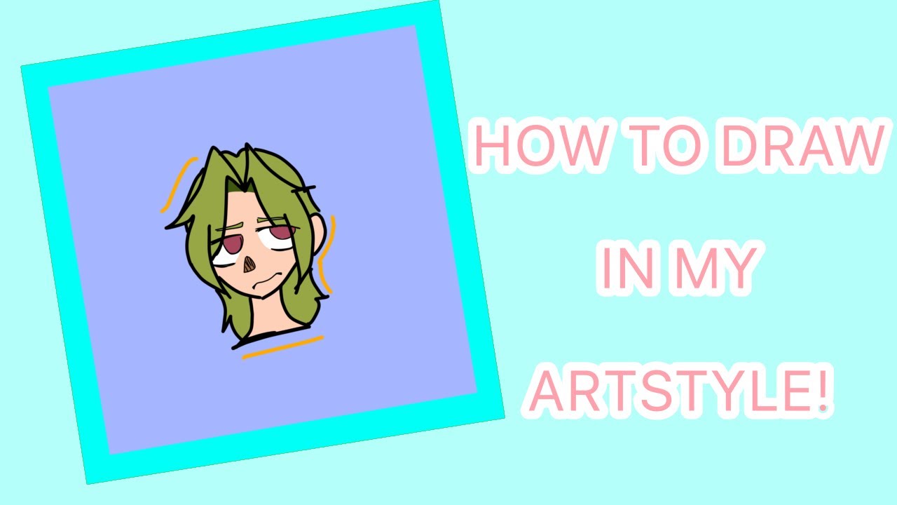 How to Draw in my Art style! (Rushed hehe) || SomePotato || IbisPaint X - YouTube