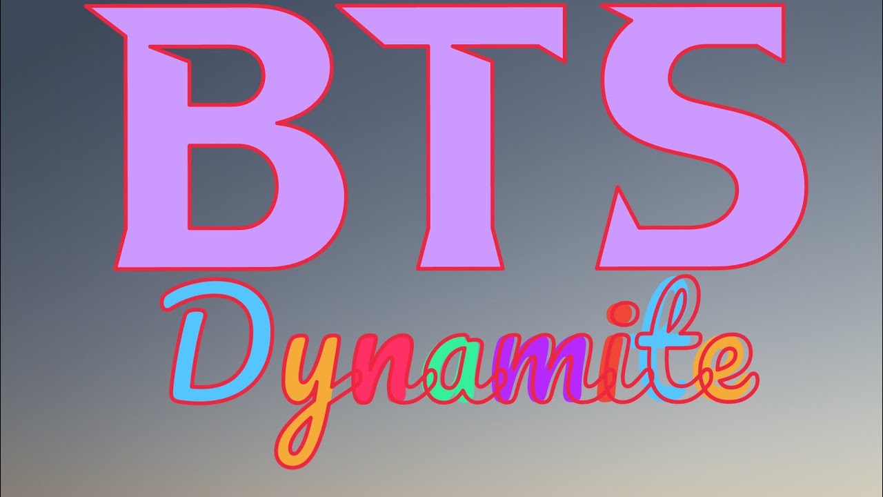 BTS Dynamite English Lyrics Music |1080p| | you such a f hoe i love it ...