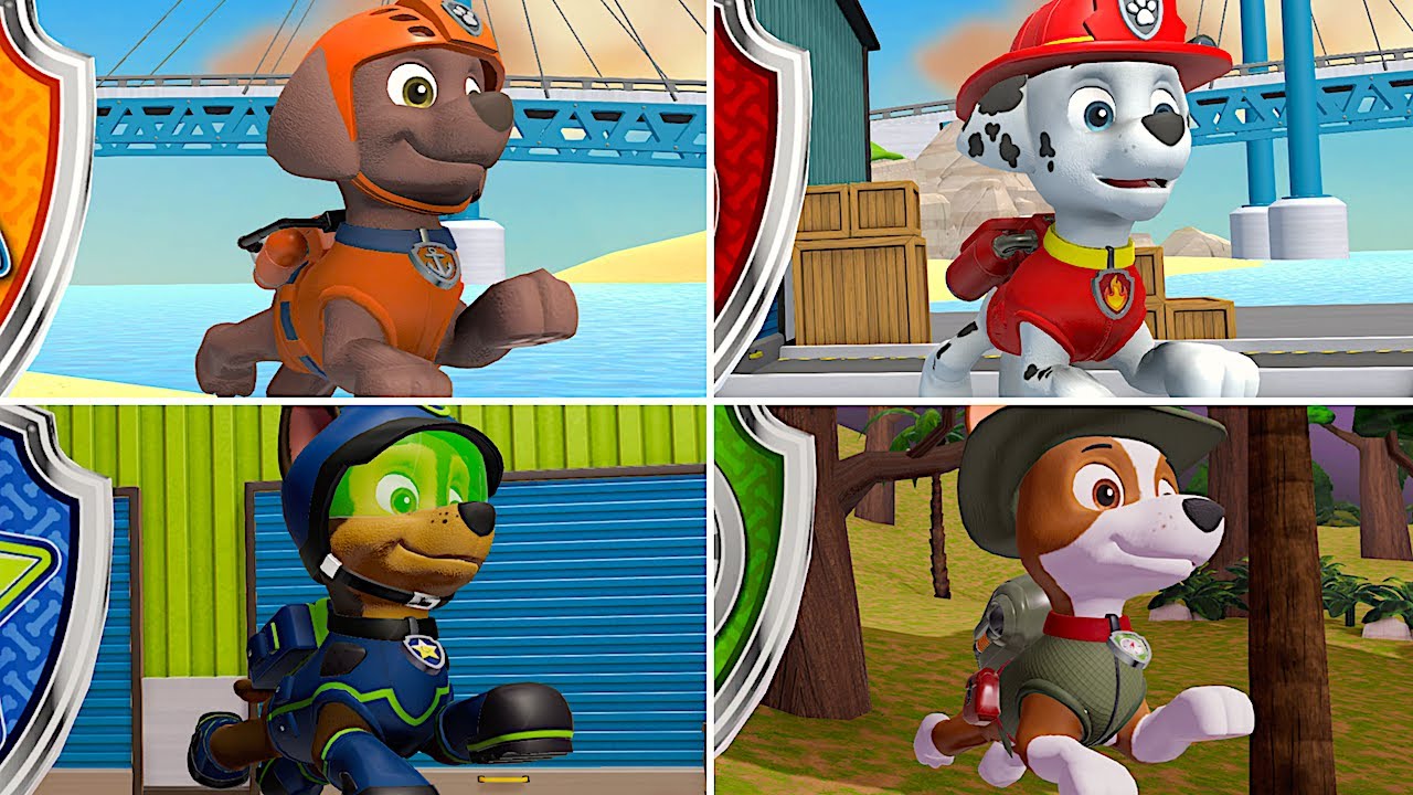 All Zuma Rescue Missions - Paw Patrol On a Roll - YouTube