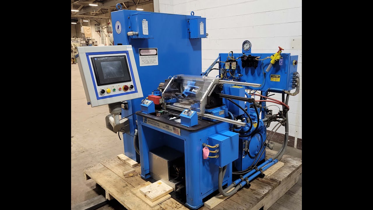 MTI Model 40B Inertia Welder. 25” WLD Capacity (Stock #WE656) - YouTube