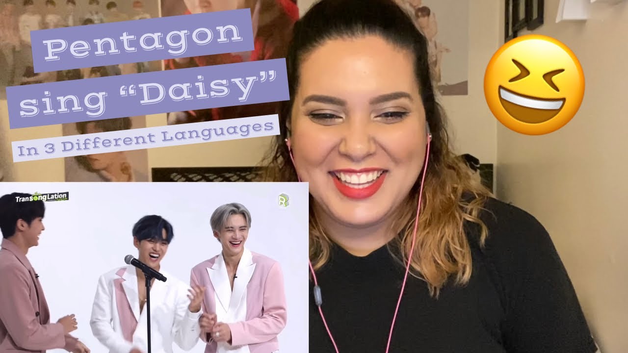 Pentagon Singing “Daisy” in 3 Different Languages | Ams & Ev React ...