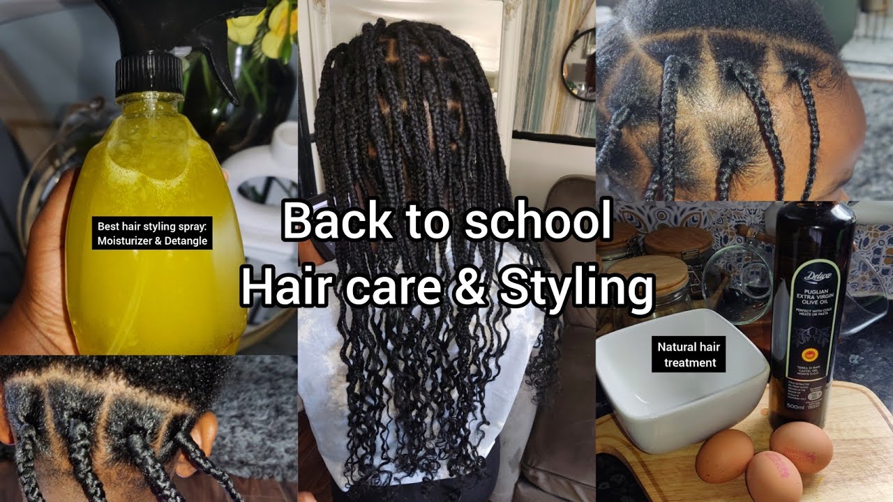 Healthy Afro hair care Routine | Natural home made hair treatment ...