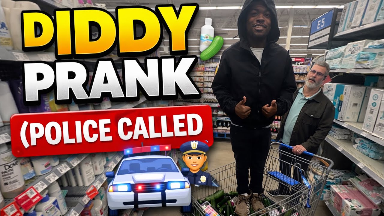 DIDDY PRANK 🧴🥒 (POLICE CALLED 🚔) - YouTube