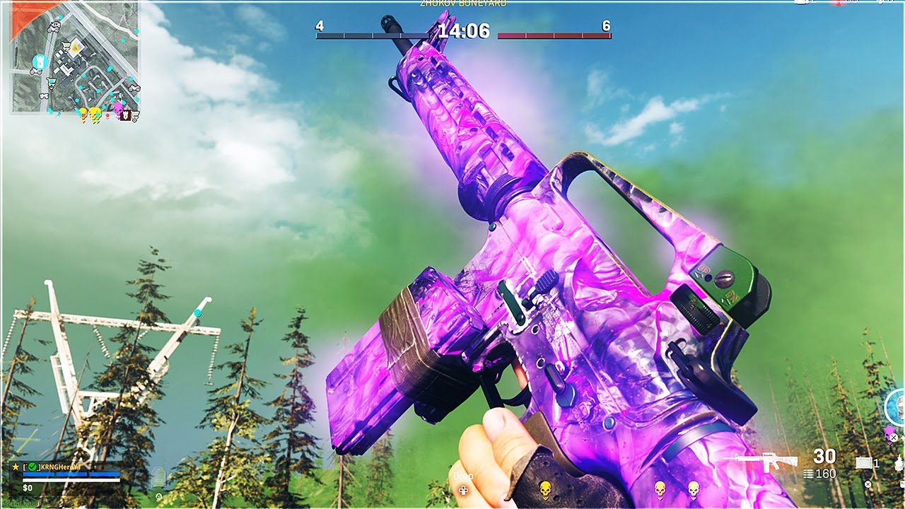 Dark Aether Camo Unlocked On Every Gun In Warzone Dark Aether Camo