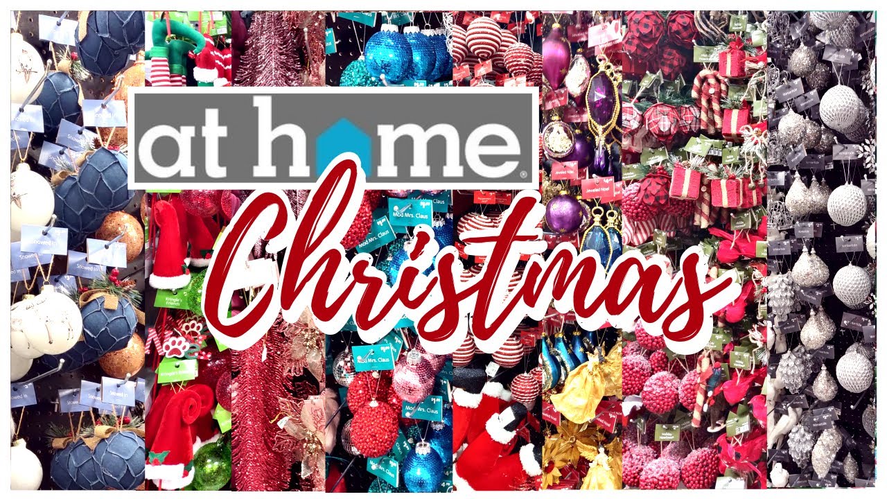 AT HOME STORE CHRISTMAS DECOR TOUR | AUNTIE COO COO SHOP WITH ME - YouTube