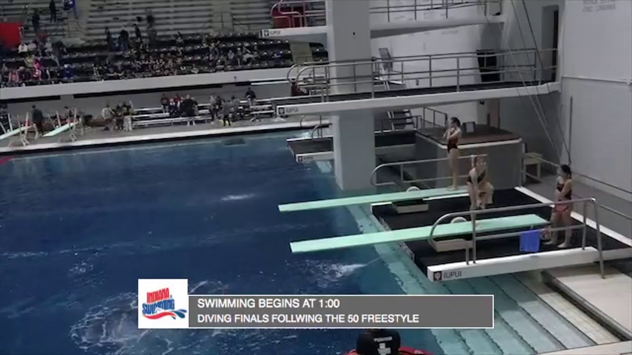 2019 Girls Diving State Finals Prelims by @INSwimming - YouTube